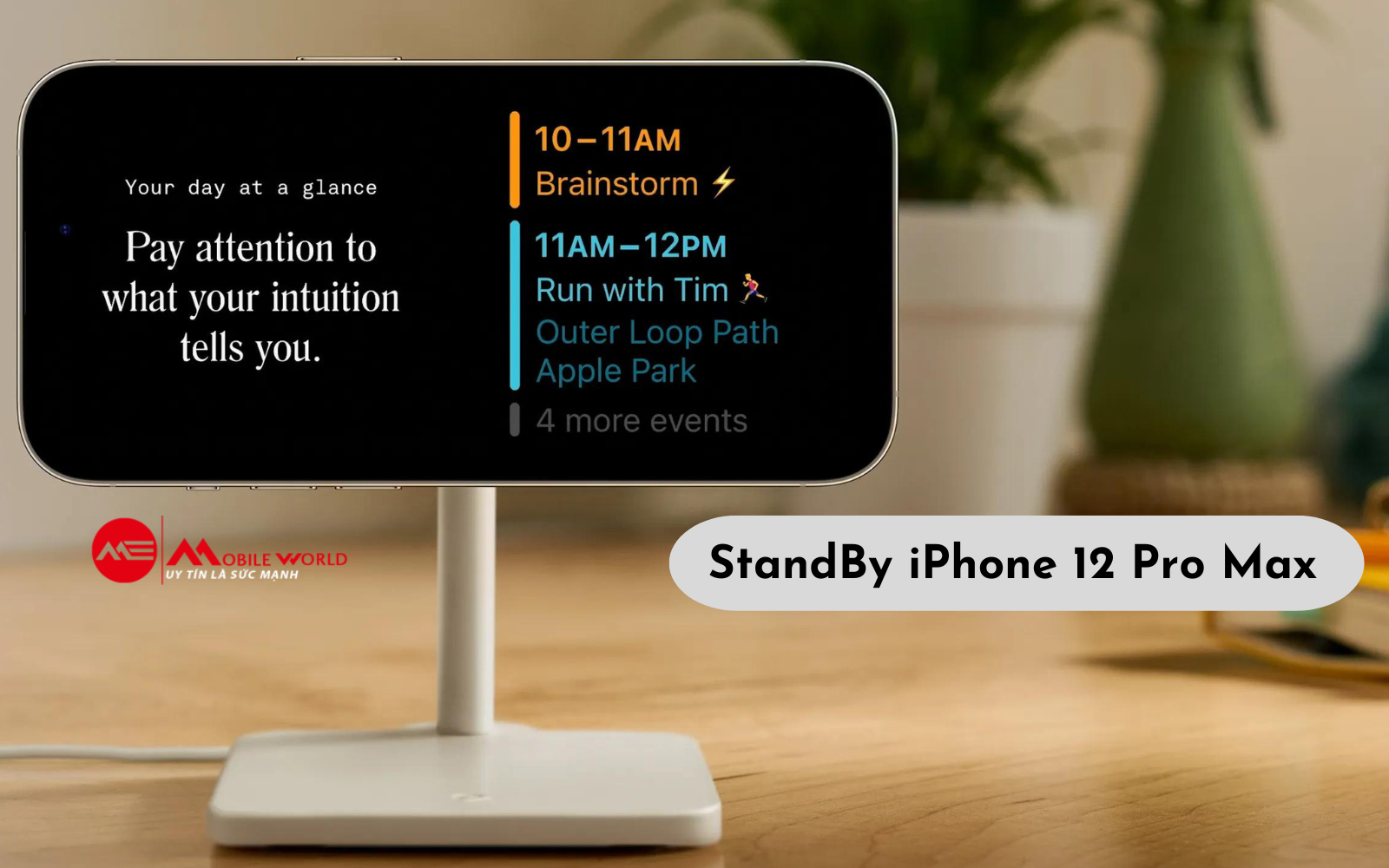 iOS 17: Cách sử dụng Chế độ chờ mới của iPhone 12 Pro Max - MobileWorld